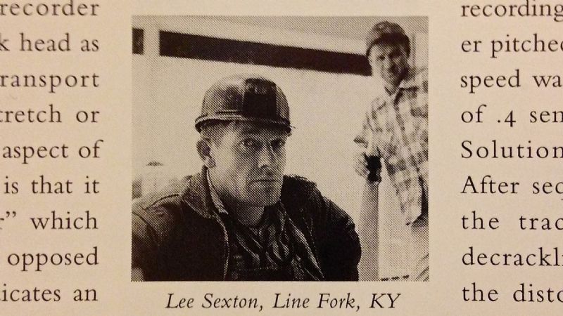 Lee Sexton Documentary Film: LINEFORK - Discussion Forums - Banjo Hangout