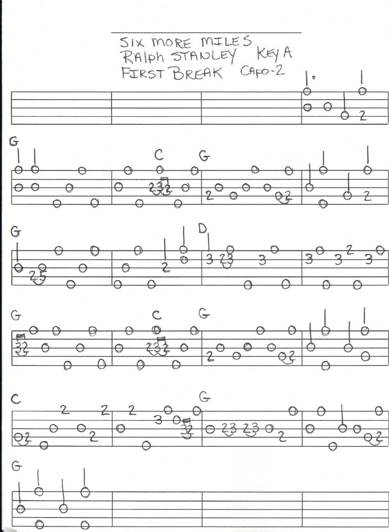 RALPH STANLEY / SIX MORE MILES - Discussion Forums - Banjo Hangout