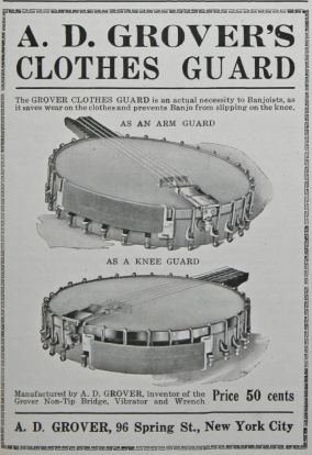 Banjo Hooks Guard or Leg Rest Pad. - Discussion Forums - Banjo Hangout