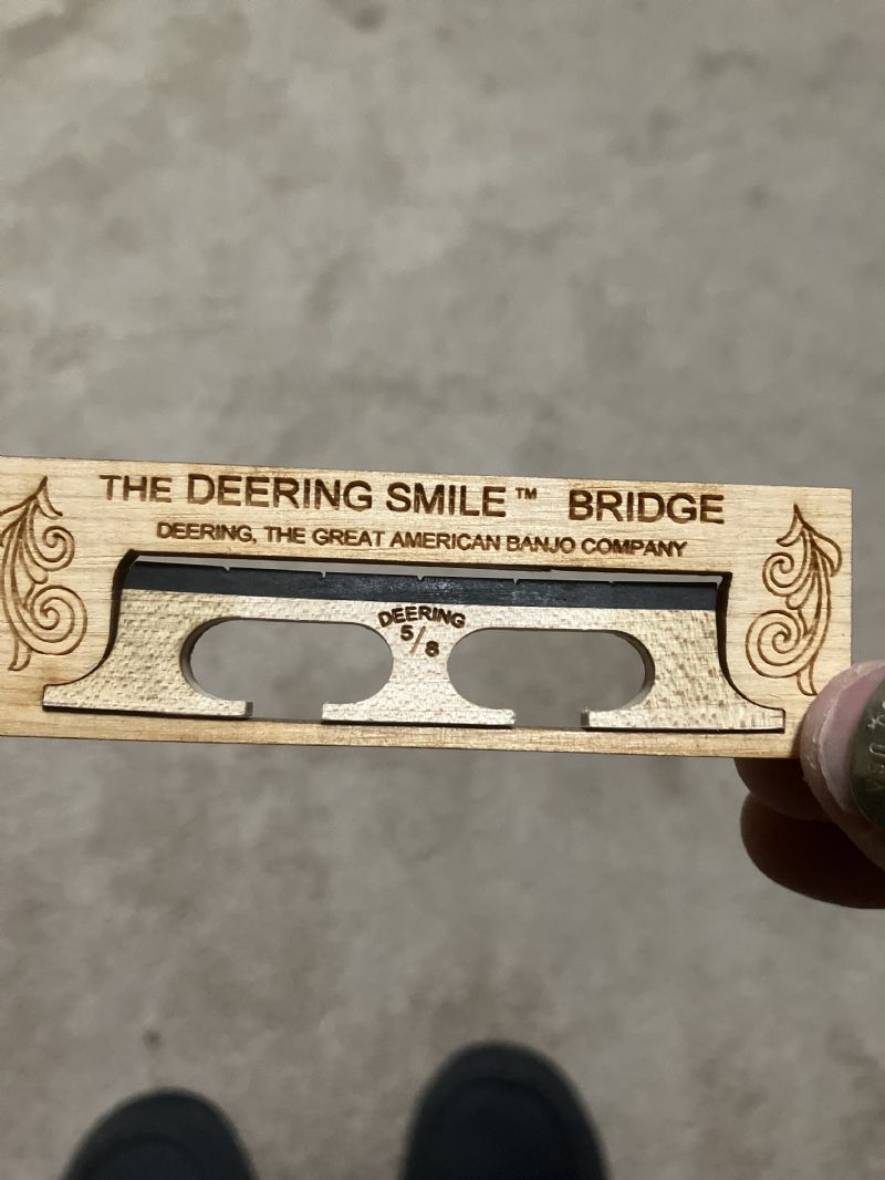 New bridge conquers buzz - Discussion Forums - Banjo Hangout