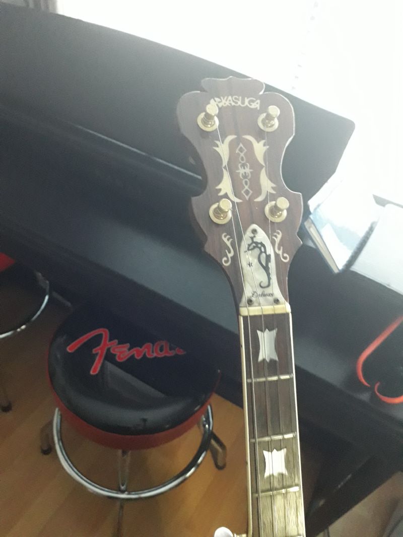 Kasuga Deluxe 5 string banjo - Discussion Forums - Banjo Hangout