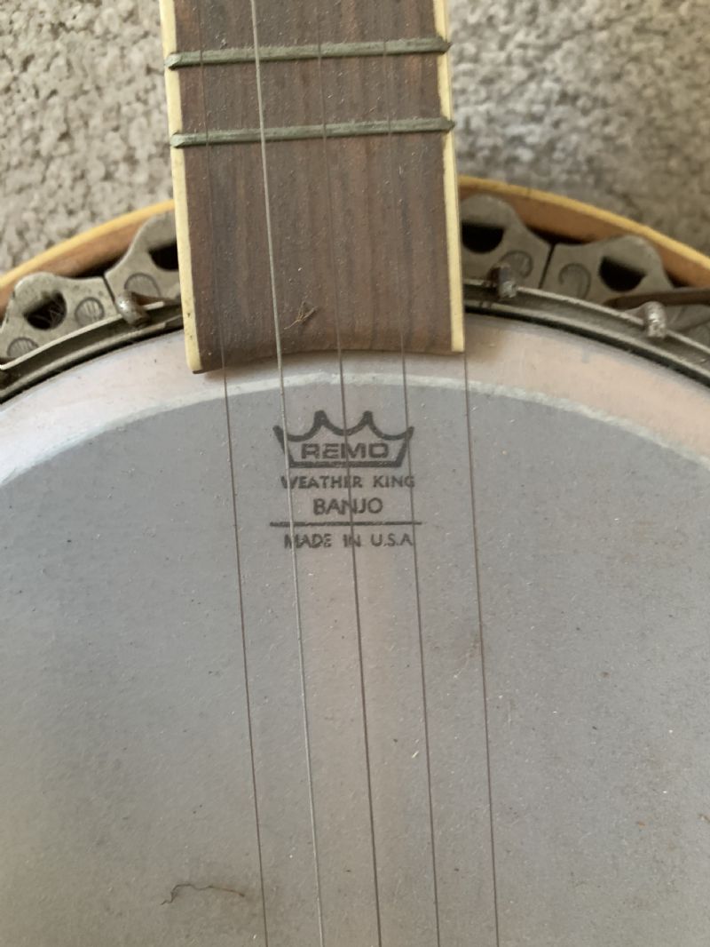 Remo Weather King Banjo- Vintage 5 string - Discussion Forums - Banjo ...