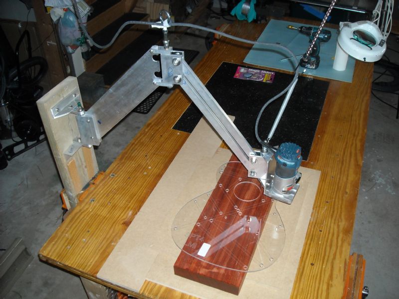 Inexpensive fixed base inlay router idea - Discussion Forums - Banjo ...