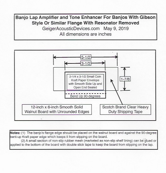 Wonderful Sounding "Walnut Board Resonator" For only $6.39 ...