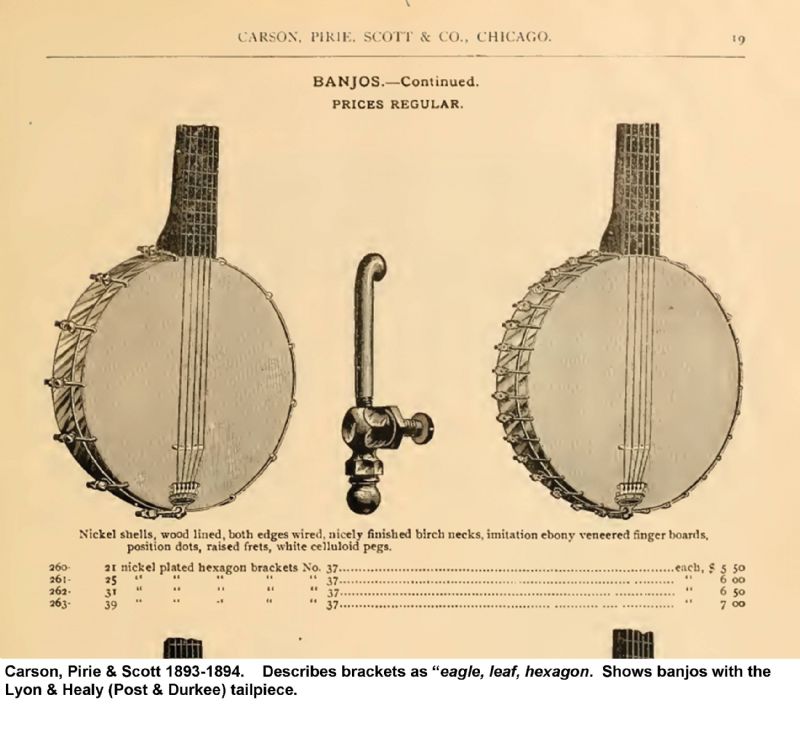 can i date a banjo by the bracket shoes - Discussion Forums - Banjo Hangout