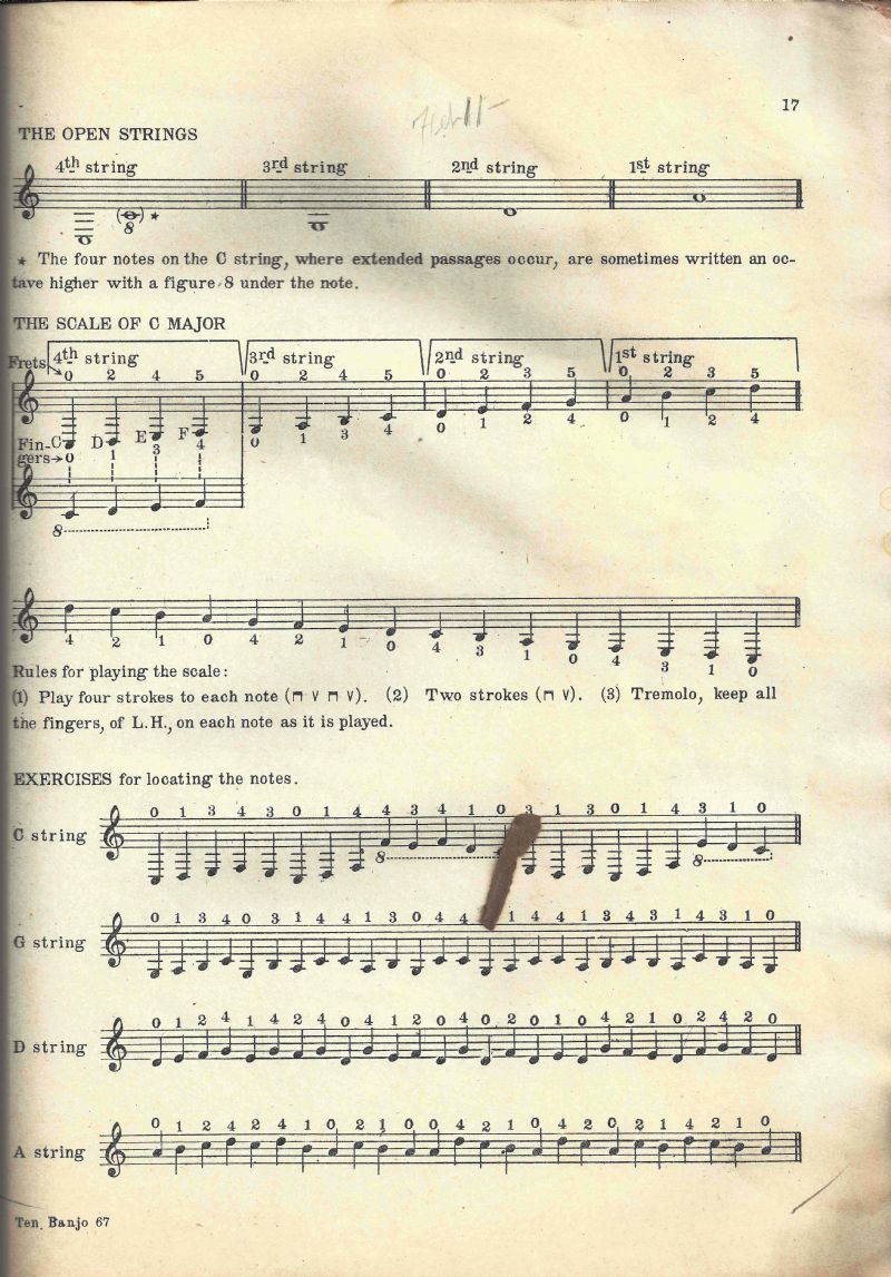 Arthur Black's Plectrum Method Book - Discussion Forums - Banjo Hangout