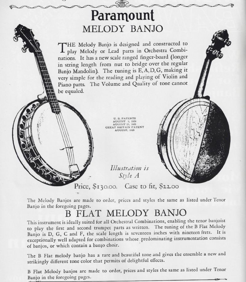 Lyon & Healy "Own Make" Tango Banjo. - Discussion Forums - Banjo Hangout