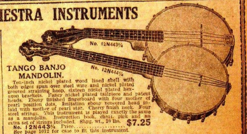 Lyon & Healy "Own Make" Tango Banjo. - Discussion Forums - Banjo Hangout