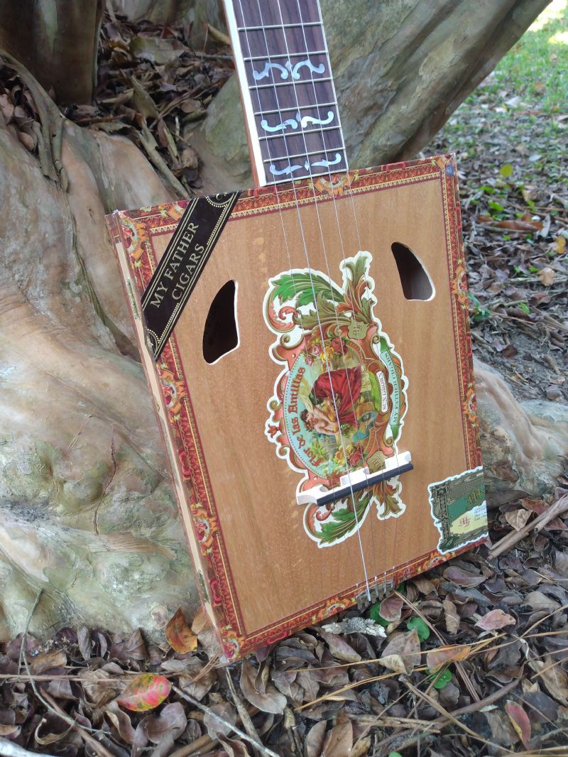 Cigar Box Banjo Build #017 is Completed - Discussion Forums - Banjo Hangout