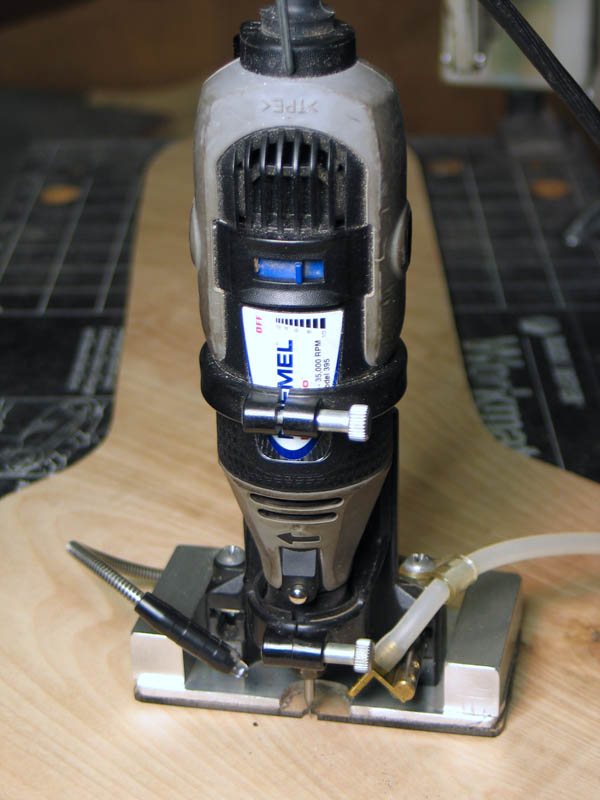 Homemade (see-through) Dremel Router base - Discussion Forums - Banjo ...