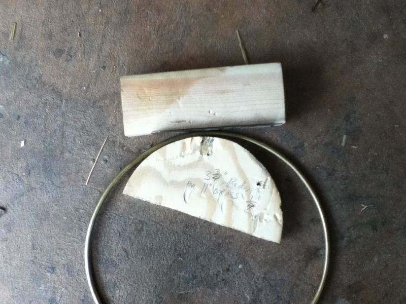 My simple hoop rolling jig - Discussion Forums - Banjo Hangout