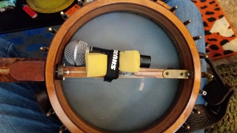 Best way to externally mic a banjo for an open mic? - Discussion Forums ...