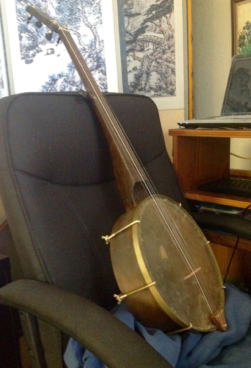 Antique banjo with brass pot - Discussion Forums - Banjo Hangout