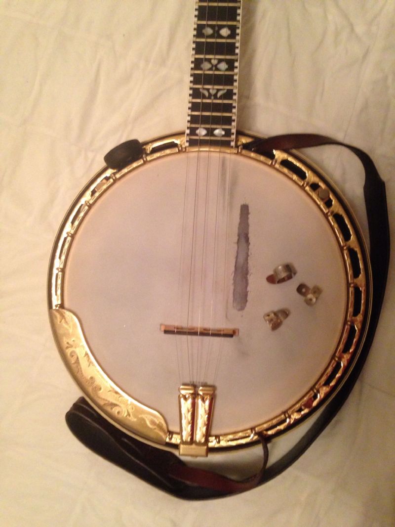 Banjo head wear patterns--what's yours? - Discussion Forums - Banjo Hangout