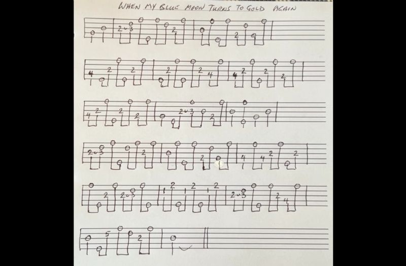 When My Blue Moon Turns To Gold Again - Discussion Forums - Banjo Hangout