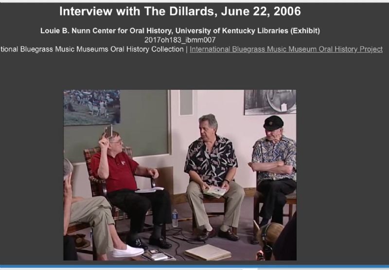 Dillards interview ,, 2006 - Discussion Forums - Banjo Hangout