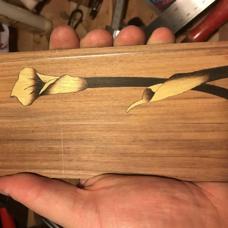 hot sand wood shading for inlay - photos added - Discussion Forums ...