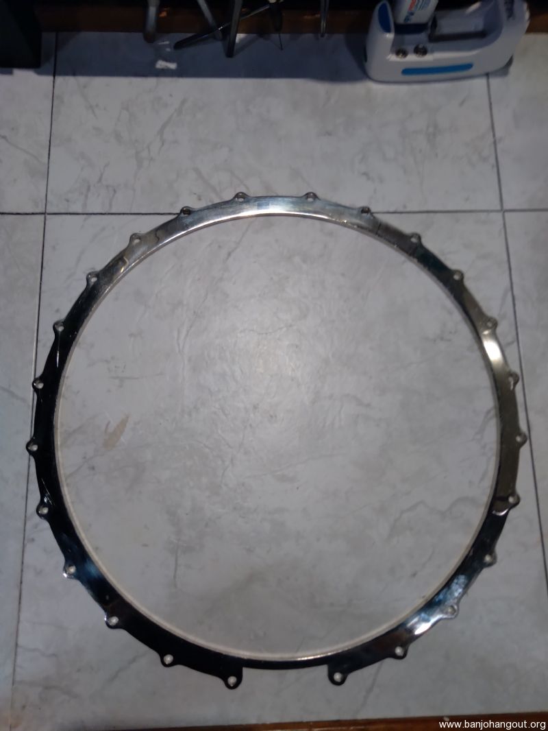 SOLD: Rickard banjo bracket flange - Banjo Hangout