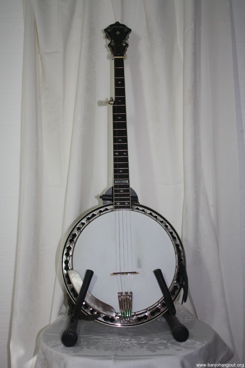 SOLD - 1983 Stelling Whitestar - Dark Stain - Used Banjo For Sale at ...