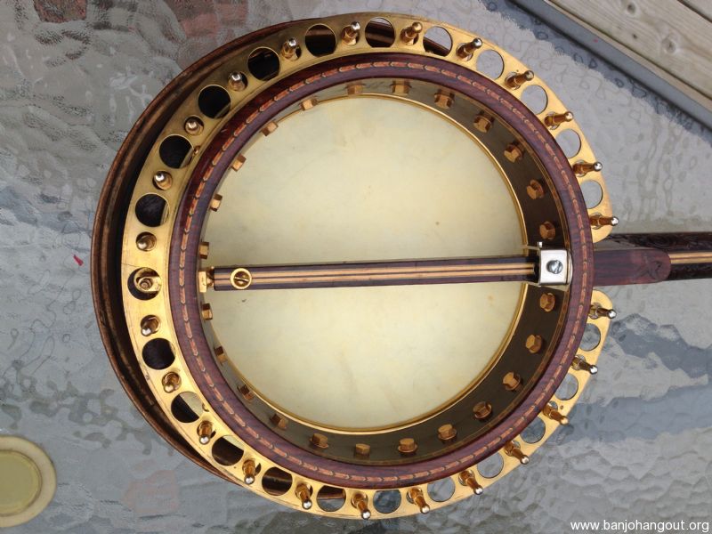 SOLD: Paramount Style F Tenor Banjo with original case - Banjo Hangout