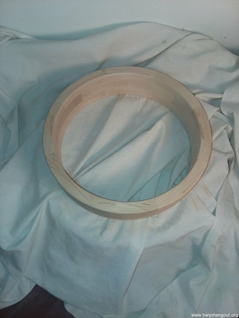 Hard rock maple banjo rims - Banjo Hangout