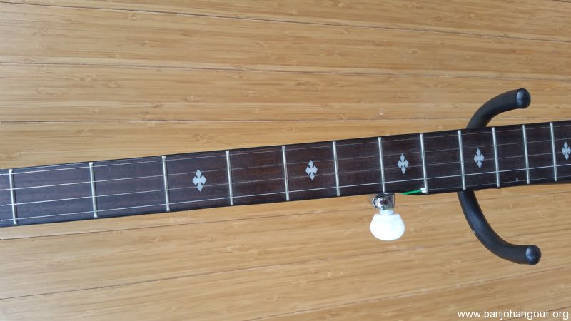 GOLD TONE LONG NECK W/ 5TH STRING SPIKE, PLAY E OR OPEN G - Used Banjo ...