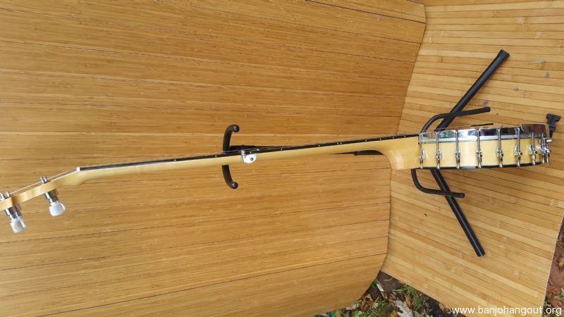 GOLD TONE LONG NECK W/ 5TH STRING SPIKE, PLAY E OR OPEN G - Used Banjo ...