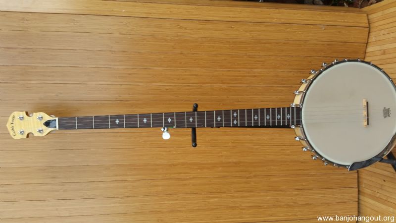 GOLD TONE LONG NECK W/ 5TH STRING SPIKE, PLAY E OR OPEN G - Used Banjo ...