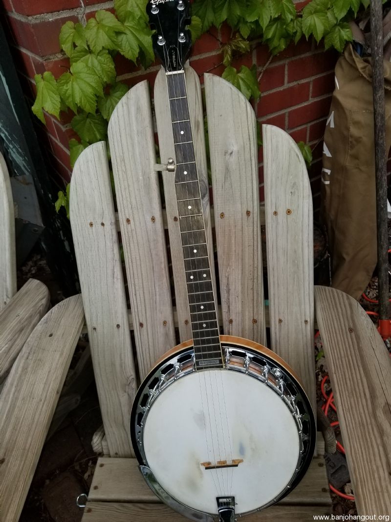 Epiphone Masterbuilt 5 string, blue grass, tone ring, international ...