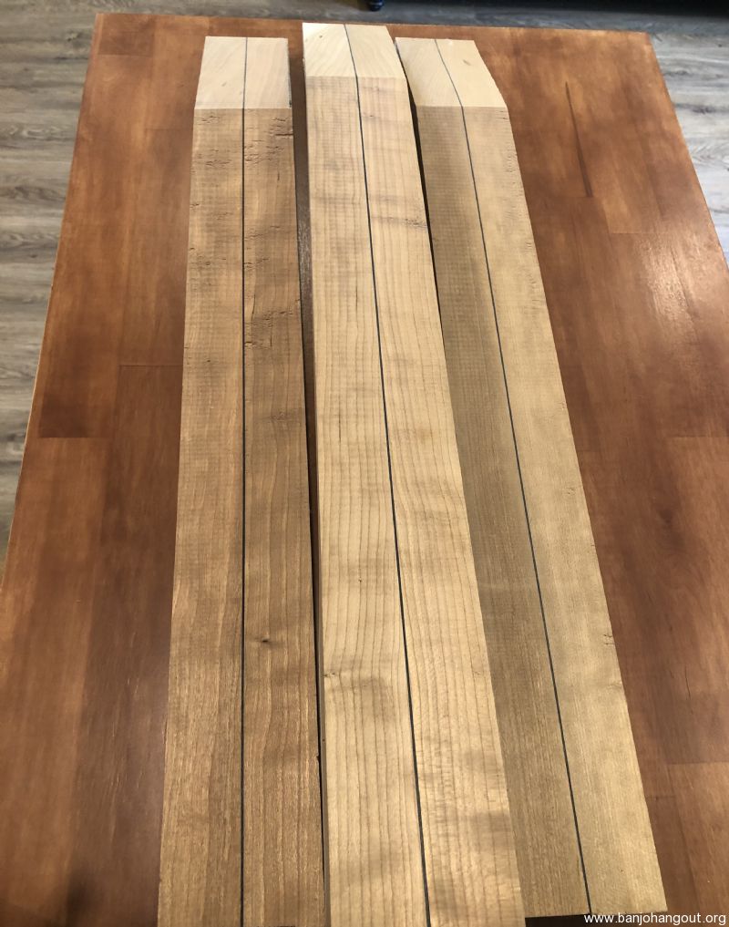 Neck blanks-Cherry - Banjo Hangout