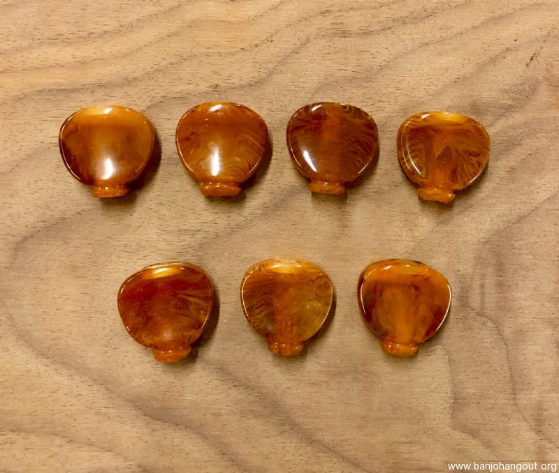 Custom Tuner Buttons, Amber swirl and more - Banjo Hangout
