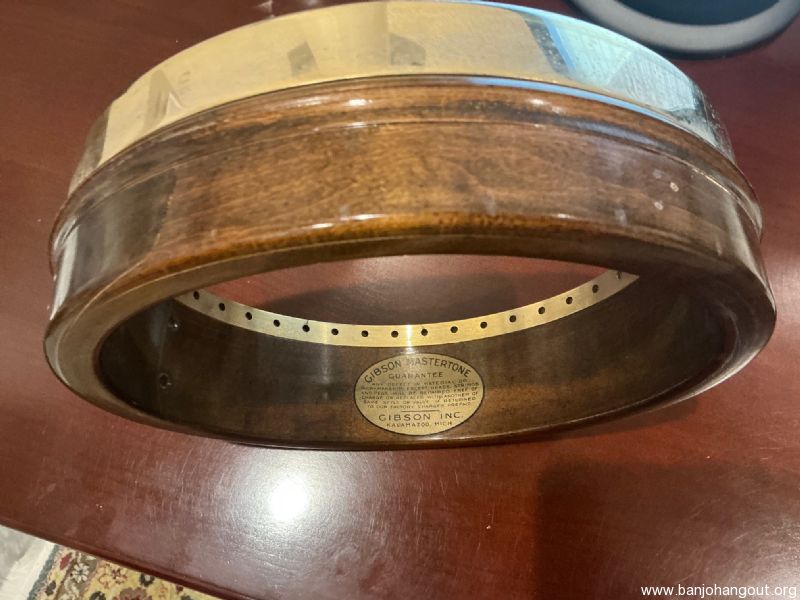 SOLD: Arch Top Tone Ring, 3 Ply Maple Rim, Granada Tail Piece - Banjo ...