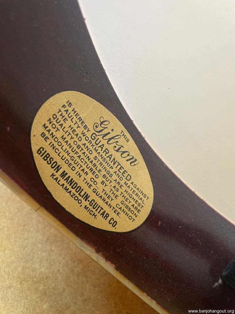 SOLD | Gibson open back - Used Banjo For Sale at BanjoBuyer.com