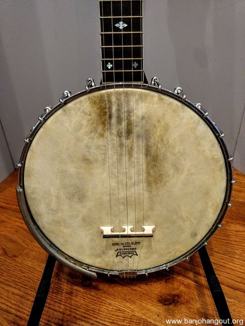 Composite Open Back 5 String Banjo with beautiful inlay work - Used ...