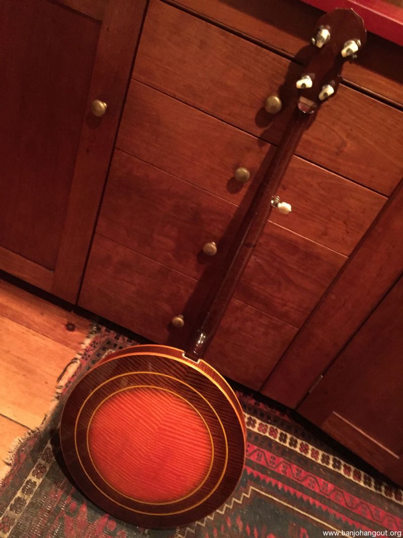 Iida Masterclone bluegrass banjo, resonator and case - Used Banjo For ...