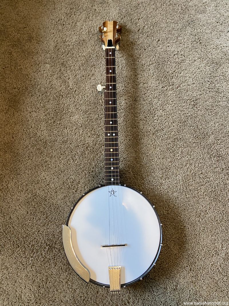 Charles Paddock CPB-OB Open Back Banjo w/ Crossrock Gigbag rare find ...
