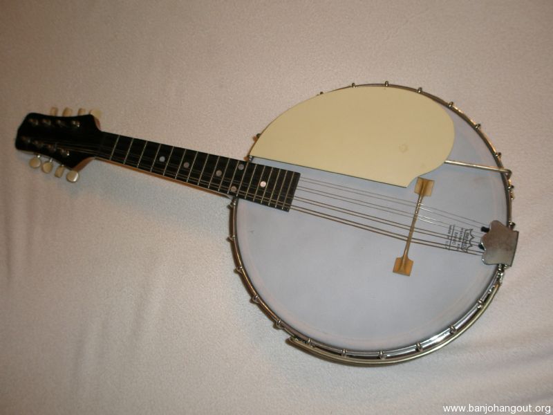 Gibson Trap Door Vintage Banjo/Mandolin (Banjolin) With Hard Shell Case ...