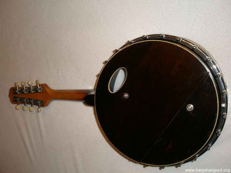 Gibson Trap Door Vintage Banjo/Mandolin (Banjolin) With Hard Shell Case ...