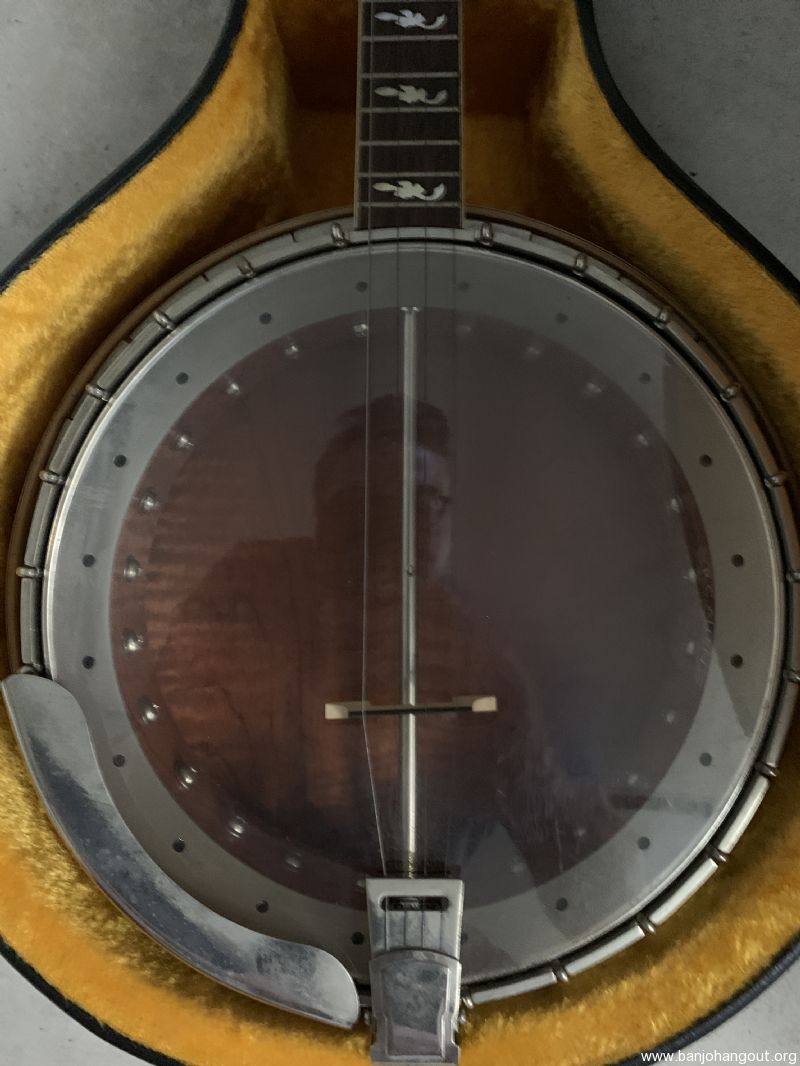 RC Allen Plectrum Banjo 1970s Custom Inlay, Beautiful - Used Banjo For ...