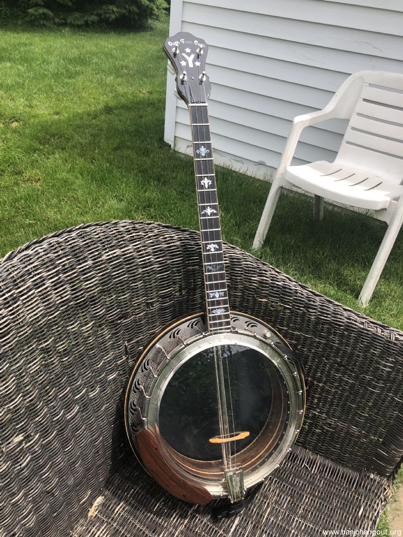 Custom 2019 19fret Archtop Tenor Banjo (Over Fork Over) - Used Banjo ...
