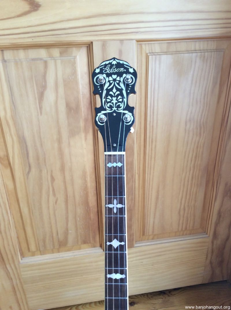 1926 Gibson TB-3 banjo w/ Bella Voce peghead inlay (price lowered) sale ...