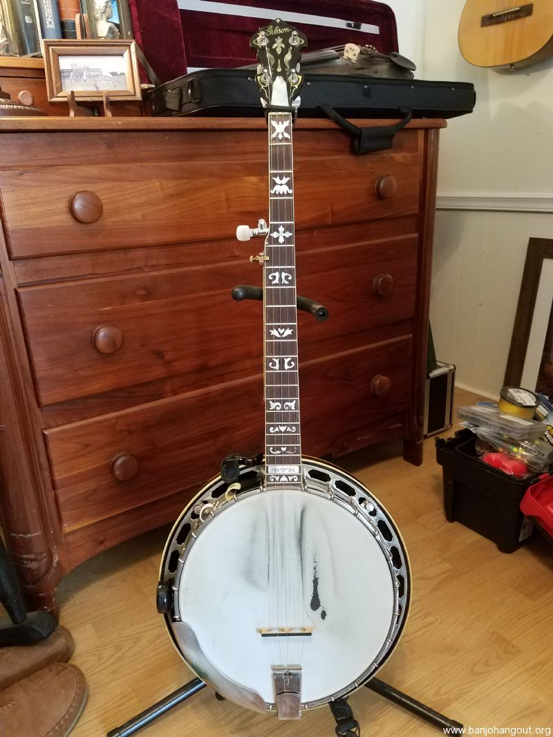 1991 rich era Gibson rb4 walnut mastertone 2nd owner - Used Banjo For ...