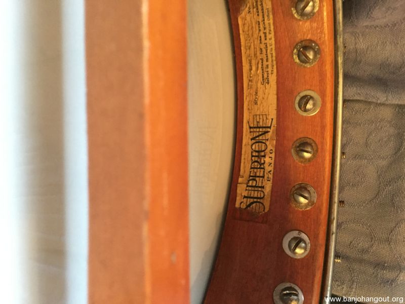 Supertone 5 String Banjo (86) - Used Banjo For Sale at BanjoBuyer.com