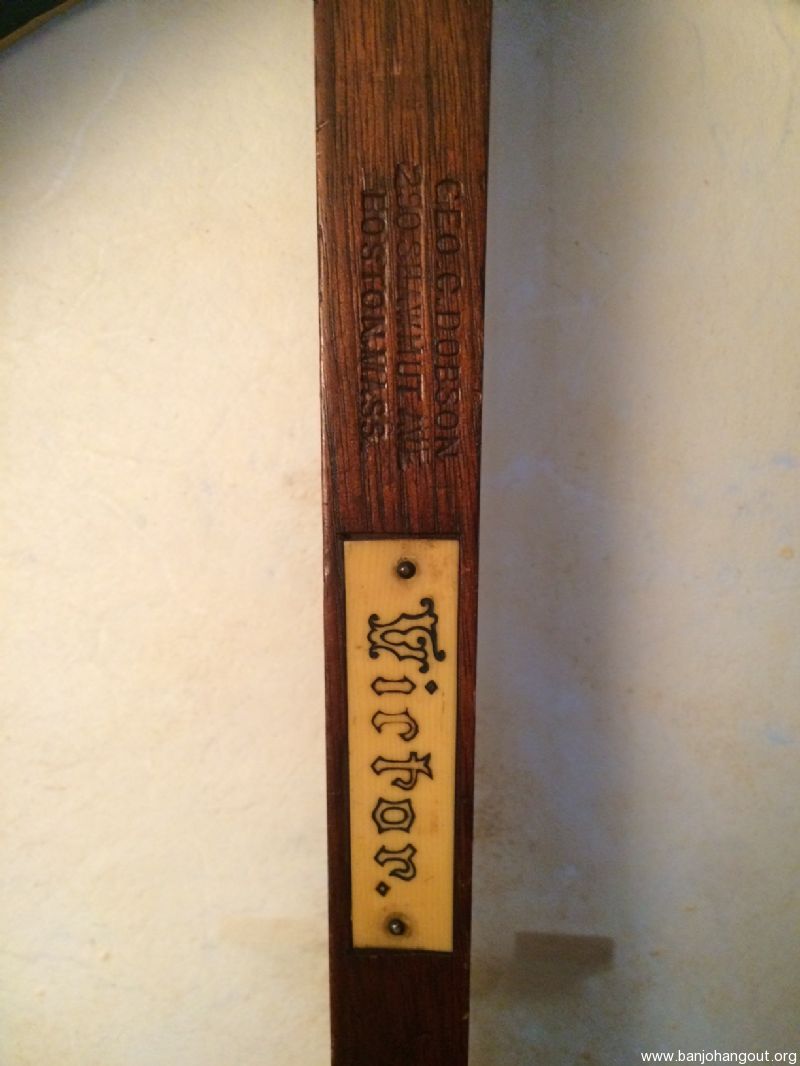G. Dobson VIctor "Gem" 5 String Banjo - Used Banjo For Sale at ...