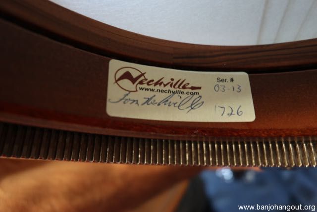 Nechville Excelsior 6 String Open Back - Used Banjo For Sale at ...