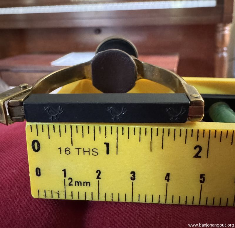 SOLD: Ptacek Brass Banjo Capo - Banjo Hangout