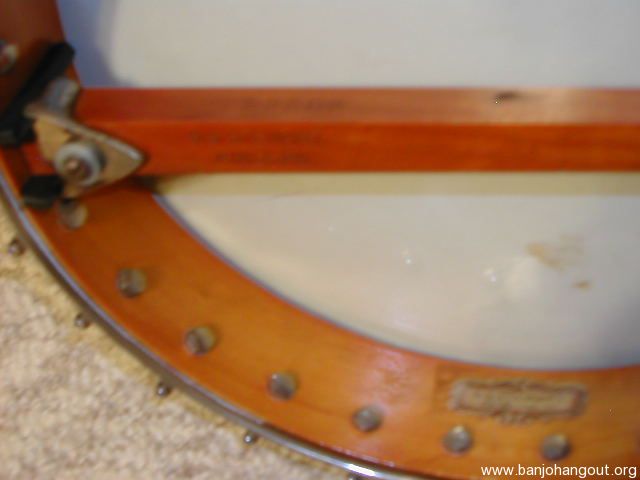 S.S Stewart Monogram Open Back Banjo : Sale Pending - Used Banjo For ...