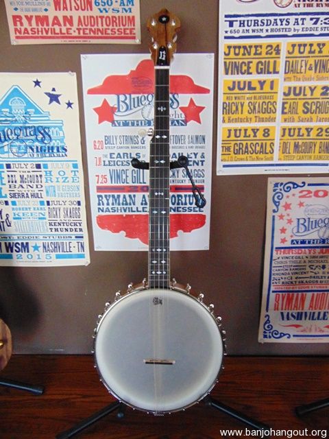 12-inch rim, 5-string, maple banjo , Dobson tone ring - Used Banjo For ...