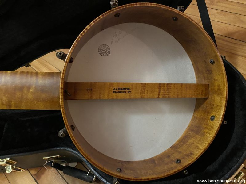 2013 Boucher Style Minstrel Banjo by Jim Hartel - Used Banjo For Sale ...