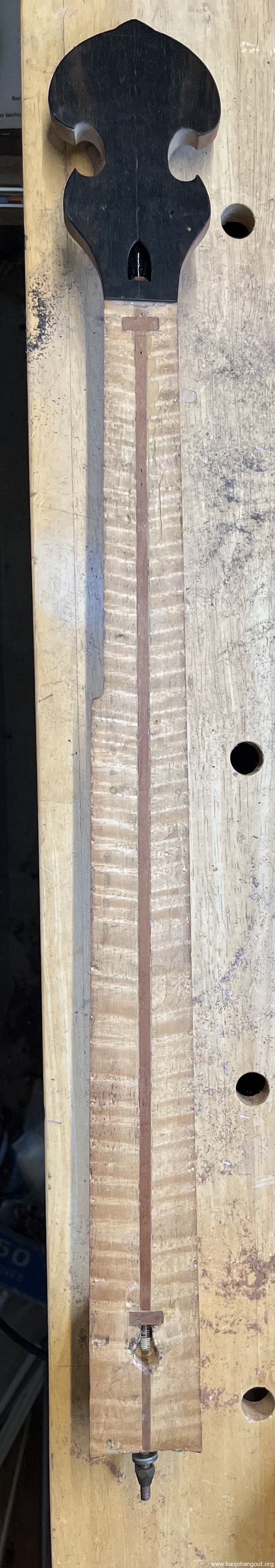 Semi-finished Banjo Neck - Banjo Hangout